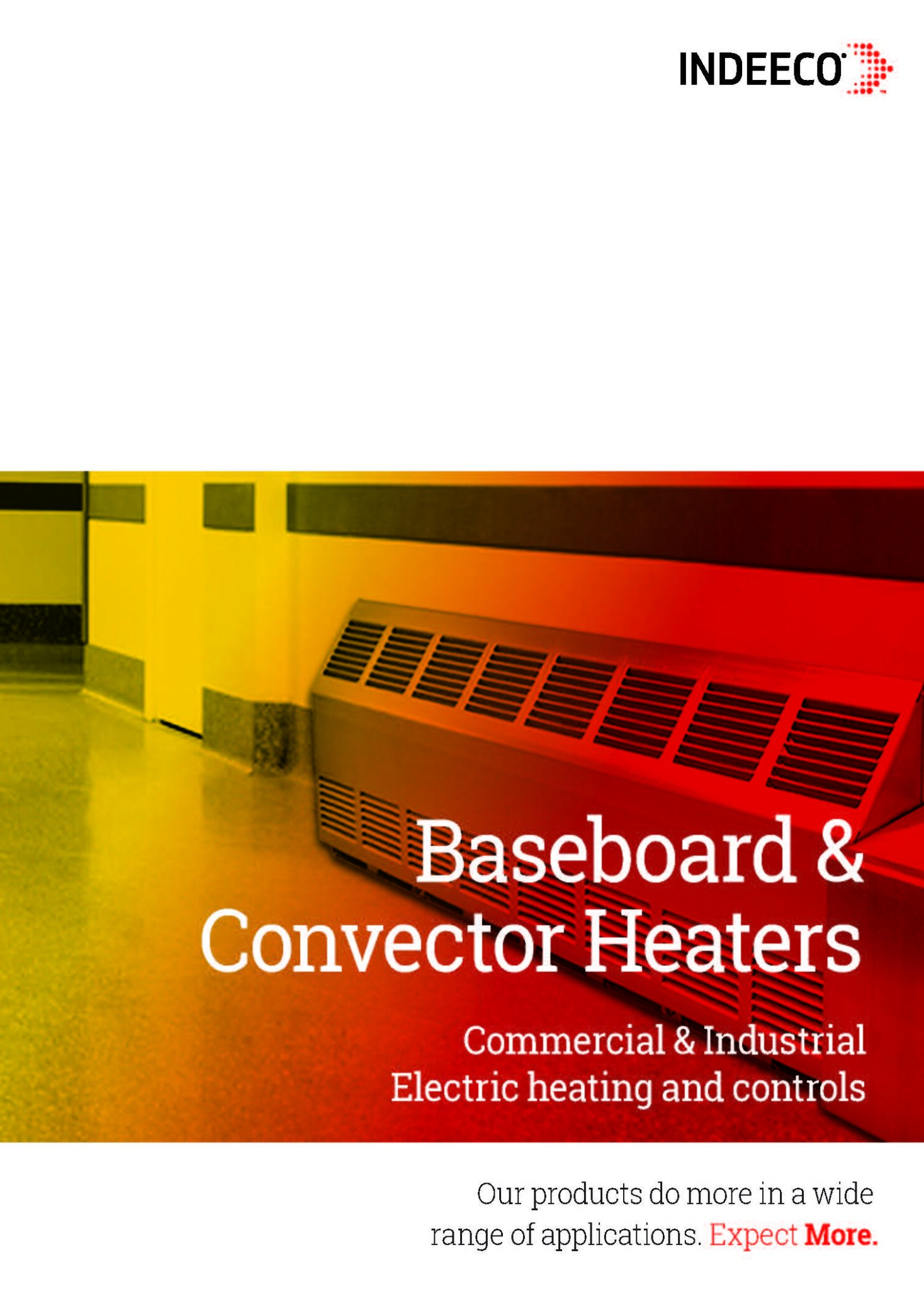 905/907 Series Industrial Steel Sill-Height Convector - Indeeco